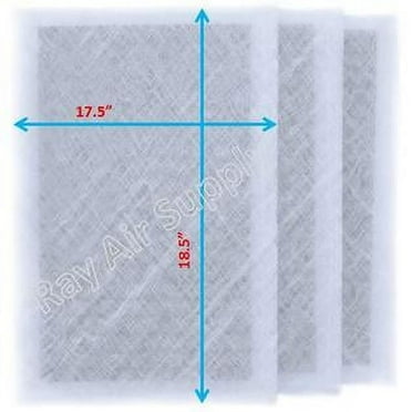 RAYAIR SUPPLY 16x20 Replacement Filter Pads Compatible with Dynamic Air ...