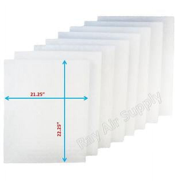 RAYAIR SUPPLY 24x24 Replacement Filter Pads Compatible with Tappan EAC ...