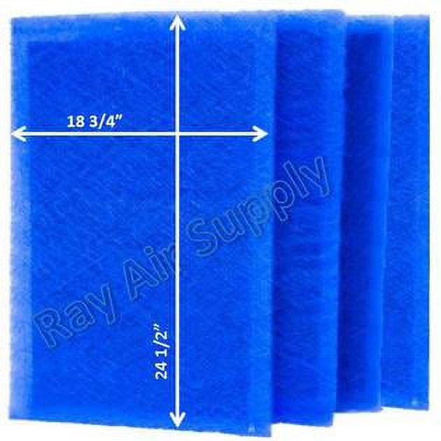 RAYAIR SUPPLY RS2-1400 Dynamic Air Cleaner Replacement Filter Pads with ...