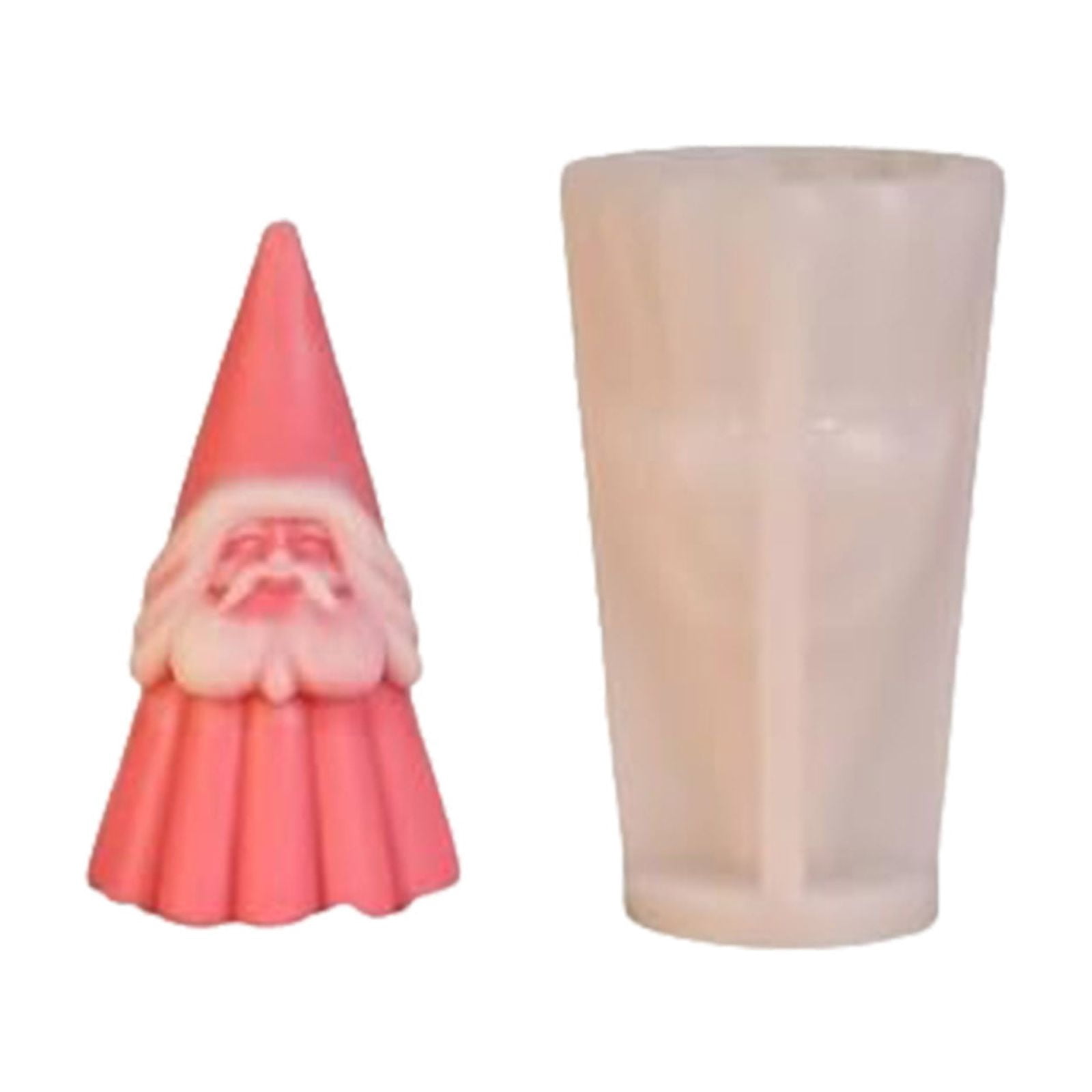 RAYGUYU Silicone Soap Santa Clause Shape Craft Moulds Silicone Soap ...