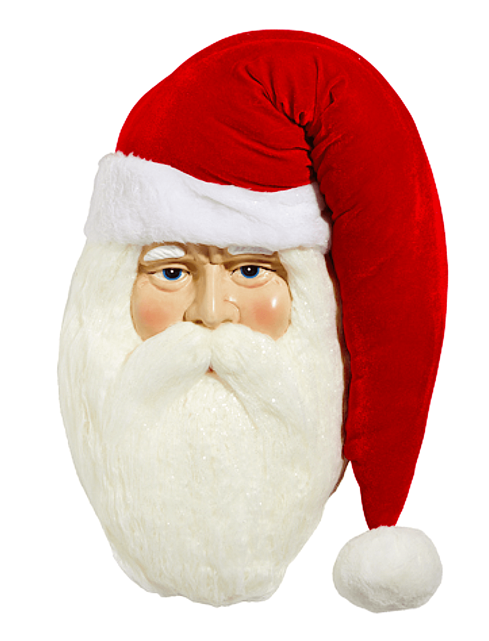 RAZ Imports Large Red Hat Santa Face Wall Art Sculpture Decoration 19.5 ...