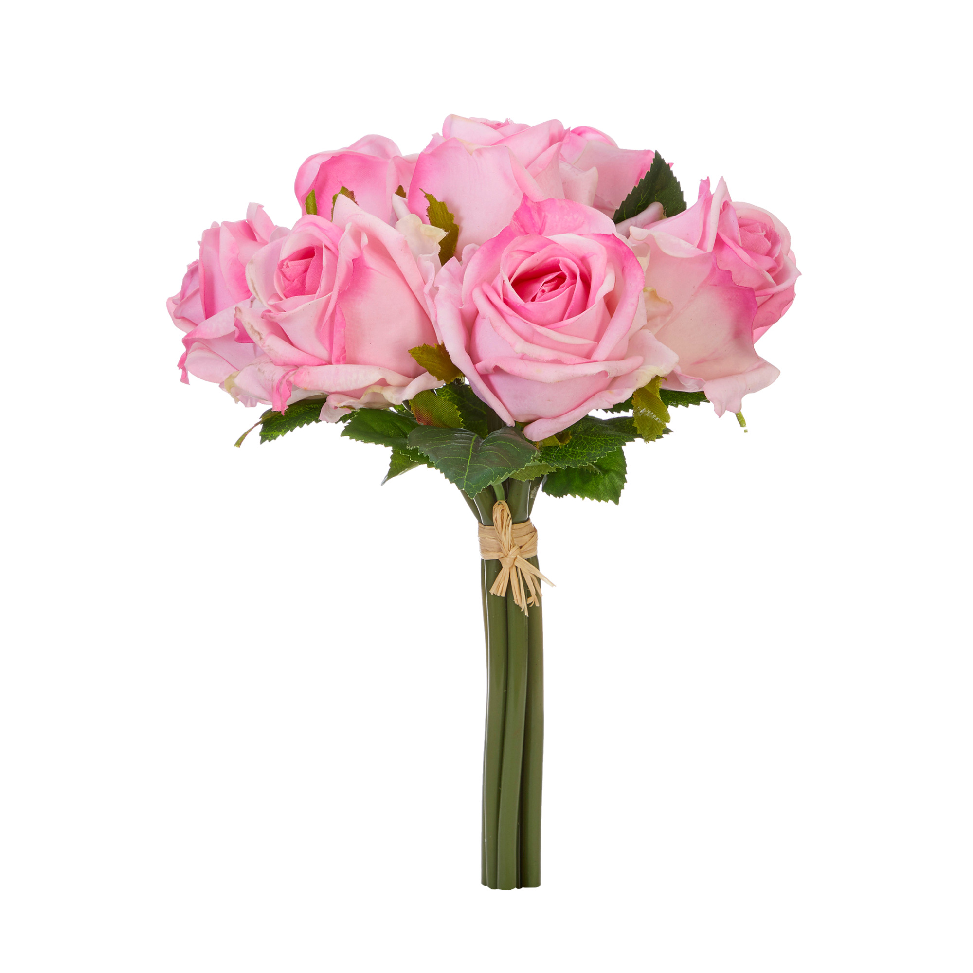 RAZ Imports Real Touch 12" Rose Bouquet Flower Bundle, Mother's Day ...