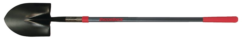 Razor-Back Round Point Shovels, 11.5 X 9 Blade, 48in Fiberglass ...
