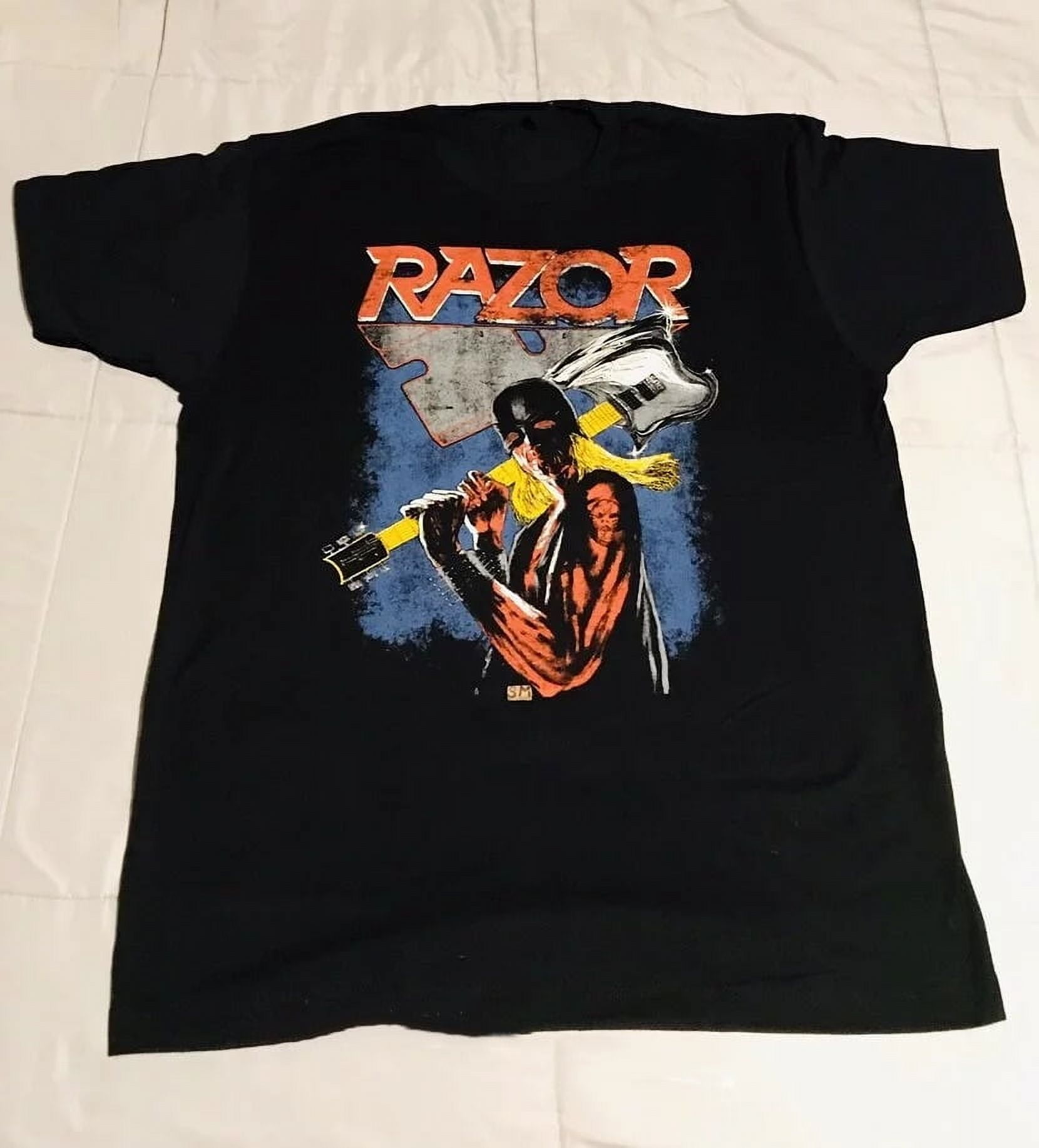 RAZOR Band Music For Lovers Black T-Shirt Cotton Full Size - Walmart.com