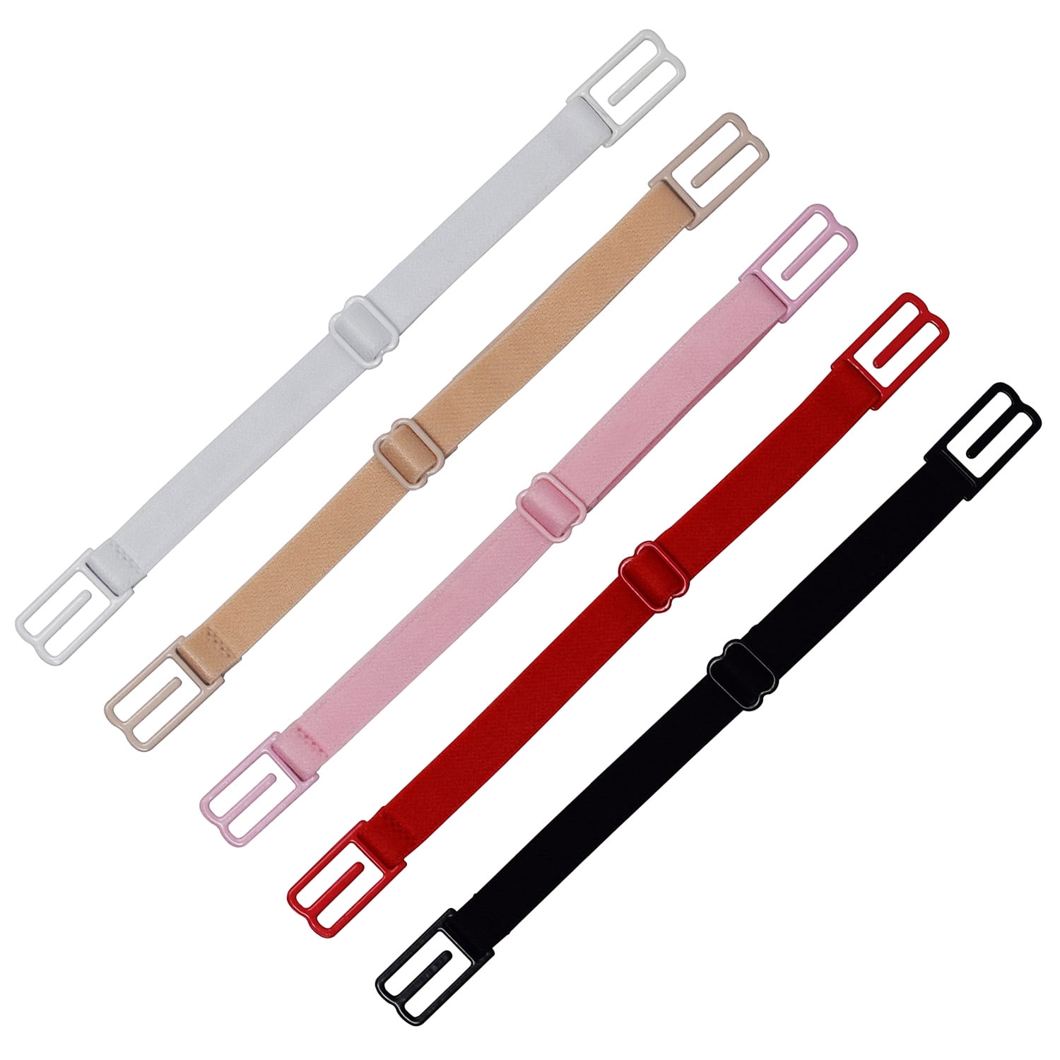RAZOR Bra Strap Clips Holder Women’s (Beige - Black - White - Red ...