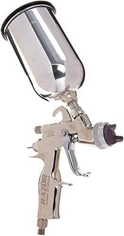 RAZOR HVLP 1.3 ALUM CUP/CLEAR SPRAY GUN - Walmart.com