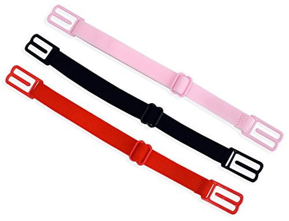 RAZOR Racerback Bra Strap Clips Pink, Black, Red Set of 3 - Walmart.com