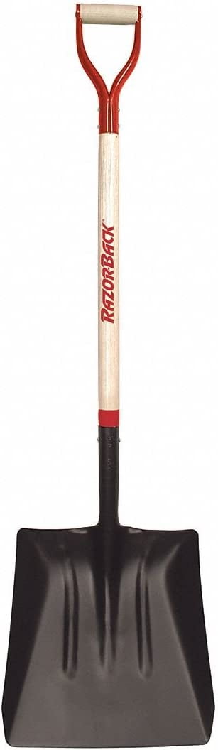 RAZORBACK 79804GR Street/Coal Shovel, 14ga, DHndl, 40in.LHndl - Walmart.com