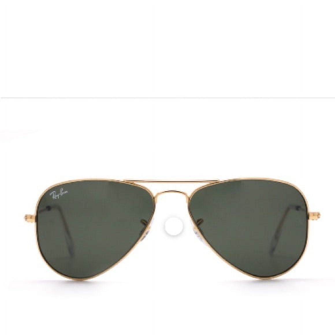RB- B&L Aviator 62-14 Green Lens Gold Frame 80s Vintage Sunglasses ...