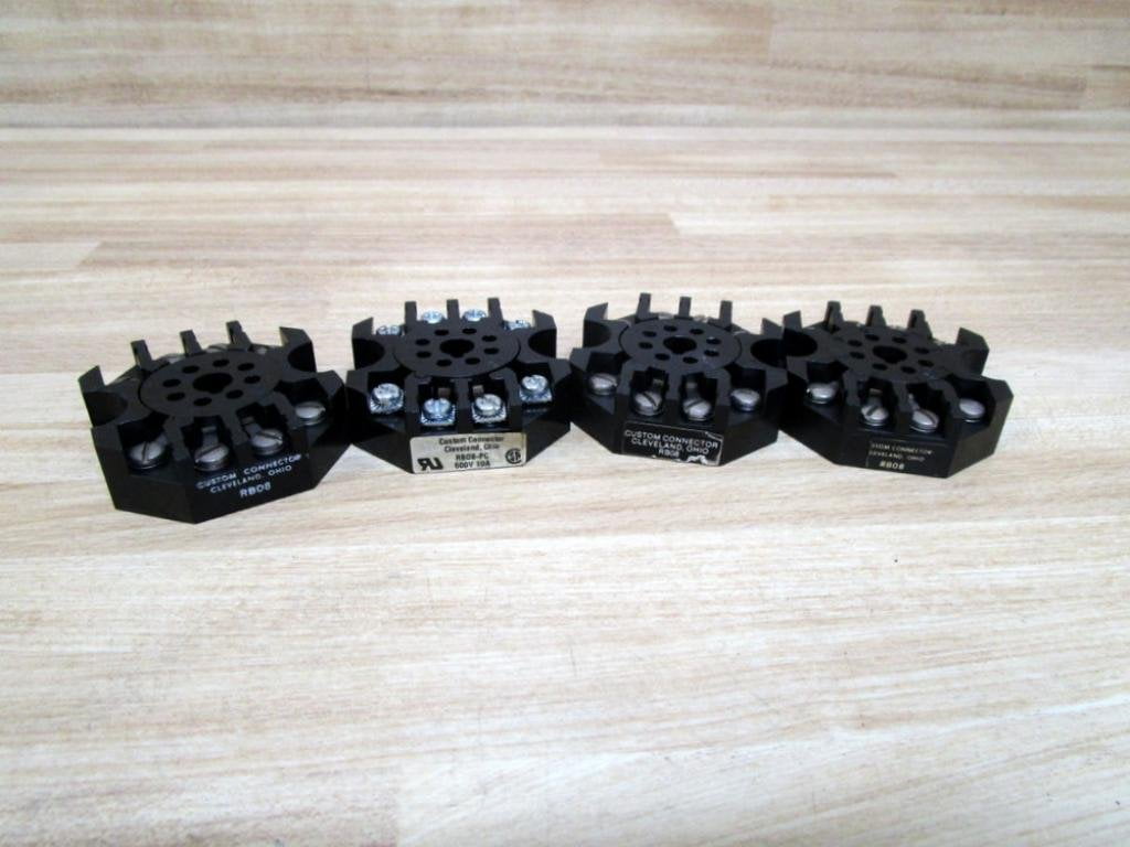 RB08-PC Octal Relay Socket SKT10000 (Pack of 4) - Walmart.com