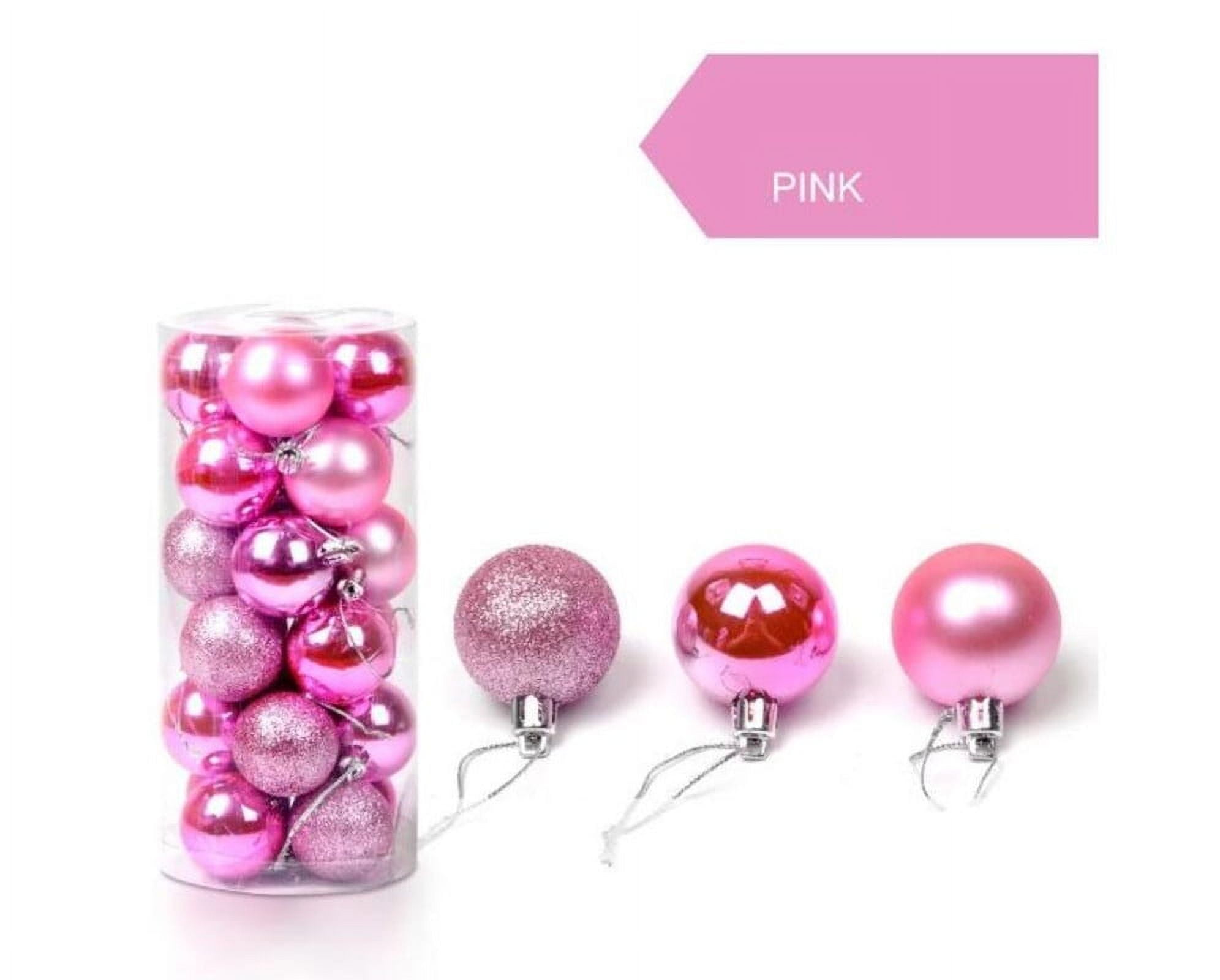 RBCKVXZ 24Pcs Christmas Tree Balls Ornaments for Xmas Christmas Tree ...