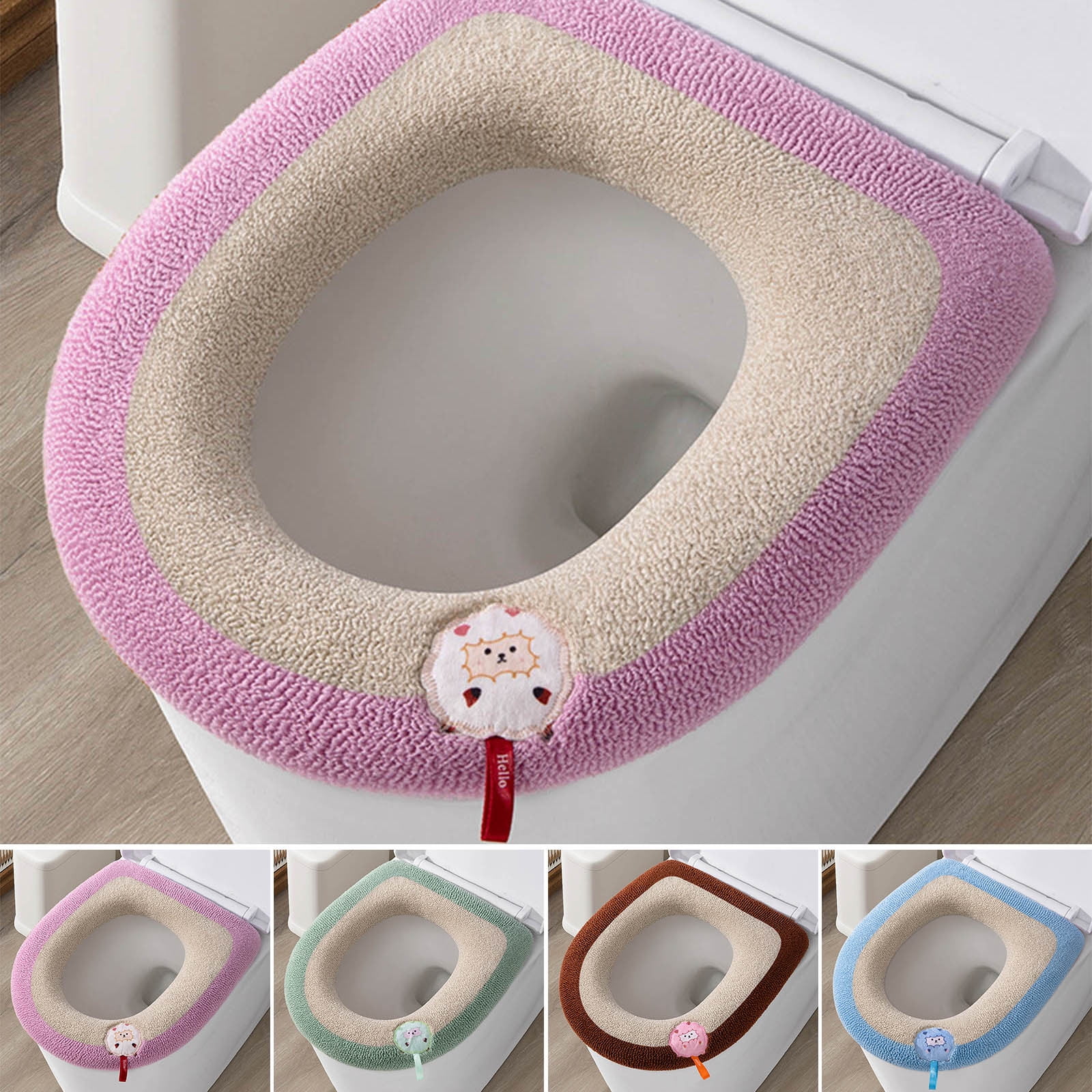 RBCKVXZ Fall And Winter Extra Thick Home Plushs Lamb Handled -Colored ...