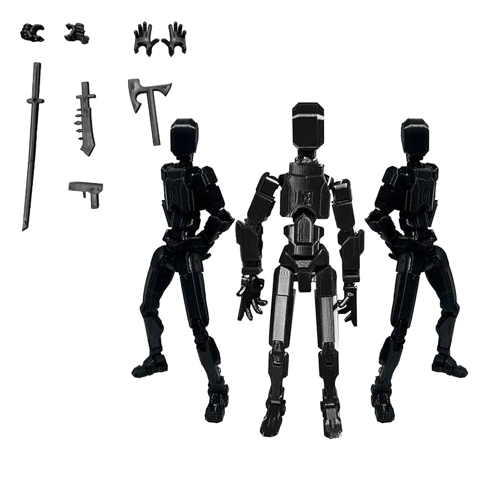 Titan 13 Action Figure, T13 Action Figure 3D Printed Multi-Jointed ...