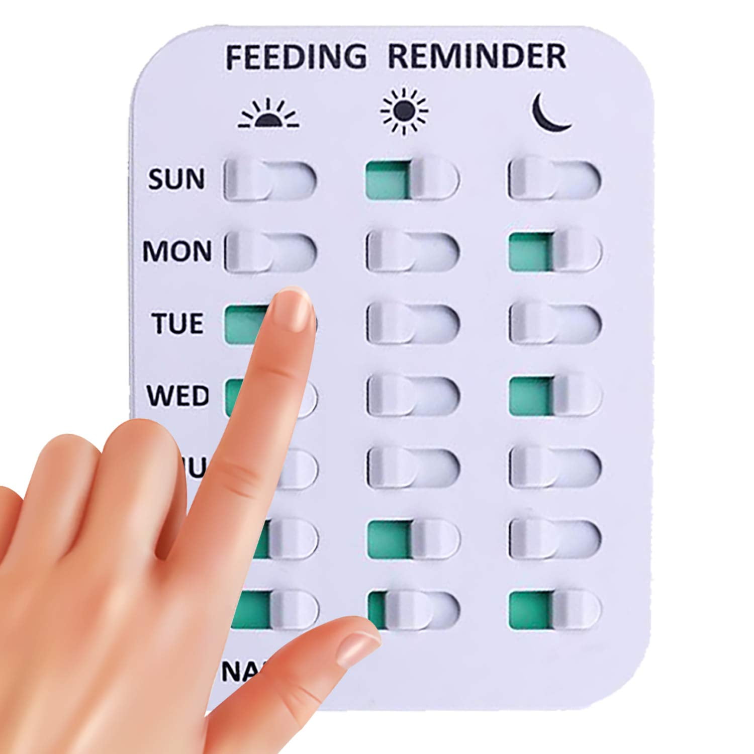 RBD Health Dog Feeding Reminder, Magnetic OR Double Sided Adhesive ...