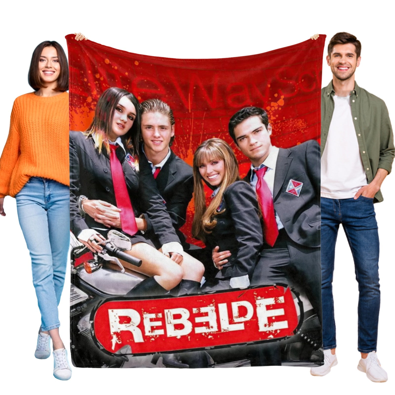 RBD Rebelde Throw Blanket Gifts for Fans Lover Girls Boys Women Present Hoodie Him Bed 30"x40 ...