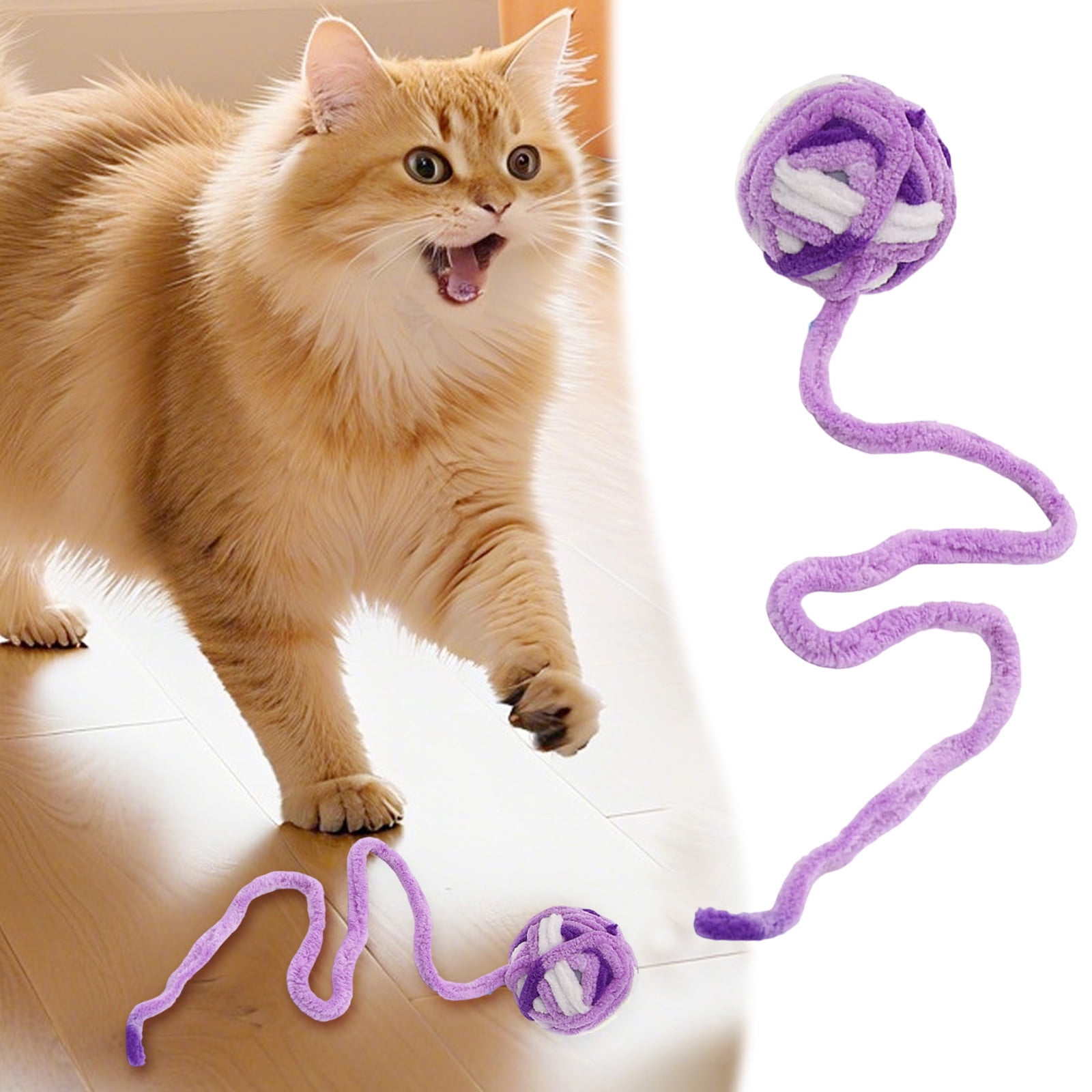 RBEK Interactive Cat Aesthetic For Cats With Ropes Yarn For Play And ...