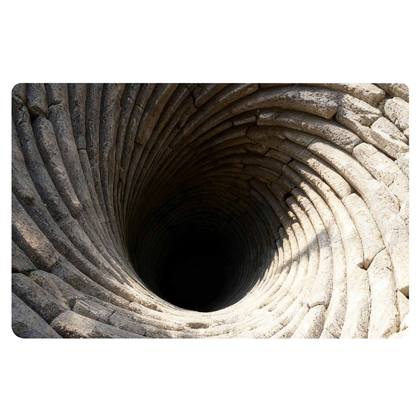 RBER 3D Vortex Illusion Rug for Living Room 24x16ft, Tunnel Optical ...