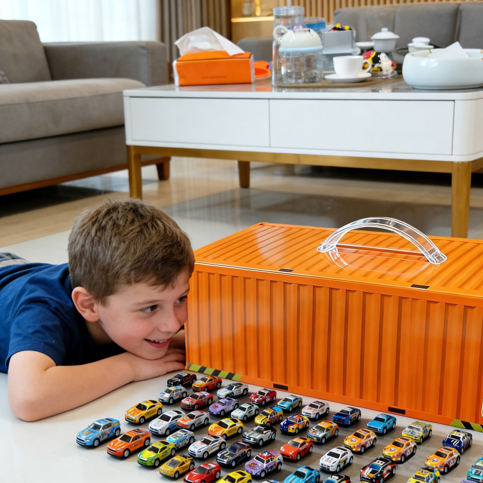 RBER 48 Mini Pull Back With Built In Garage Upgrade 48 Mini Pull Back ...