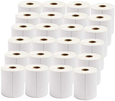 RBHK 24 Rolls of 4x6 Direct Thermal Shipping Labels (250 Labels/Roll ...