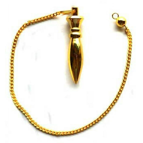 RBI Pendulum gold plated Spiritual Tool - Walmart.com