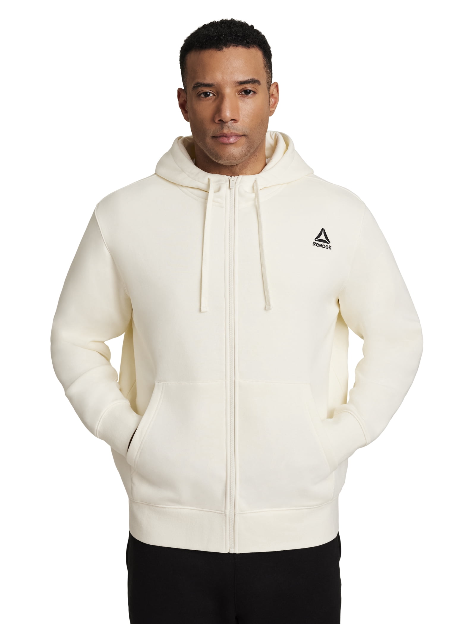 Reebok Men's and Big Men's Game Day Full Zip Hoodie, Sizes XS-5XL ...