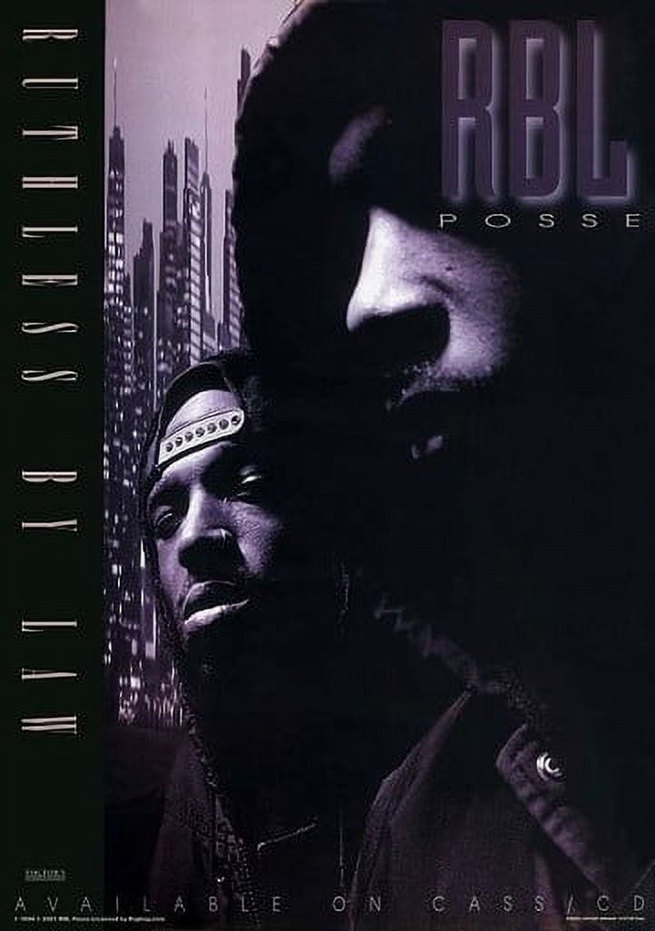 RBL Posse Ruthless By Law Poster - Walmart.com