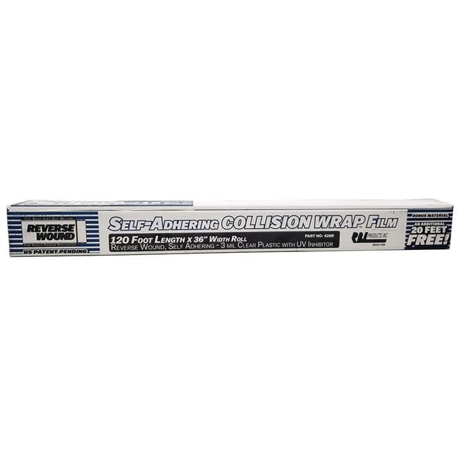 RBL Products 36 in. x 120 ft. Reverse Wound Self Adhering Auto Collison ...