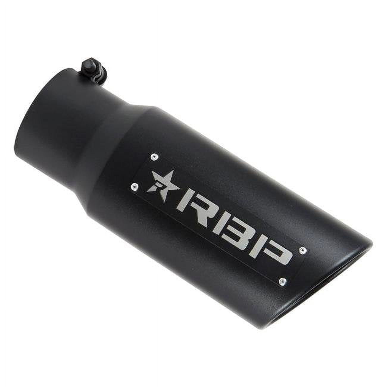 RBP RX-1 High Heat Textured Dual Badged Exhaust Tip Inlet 5in. / Outlet ...