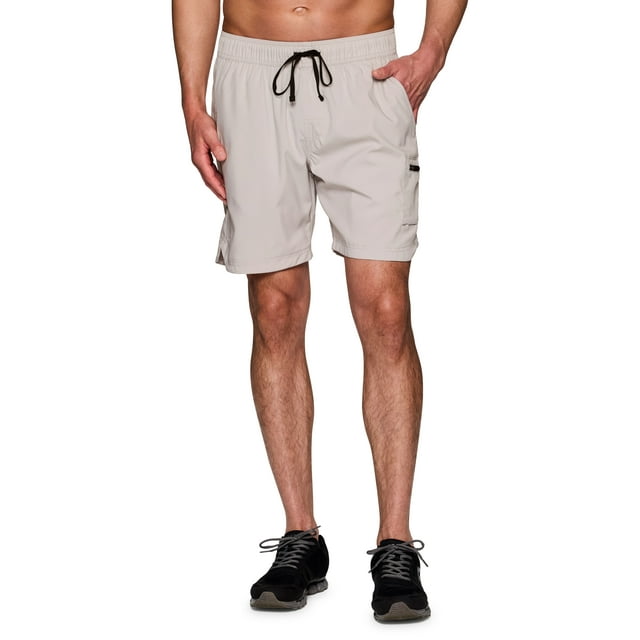 RBX Active Men's Cargo Zipper Pocket Woven Workout Shorts - Walmart.com
