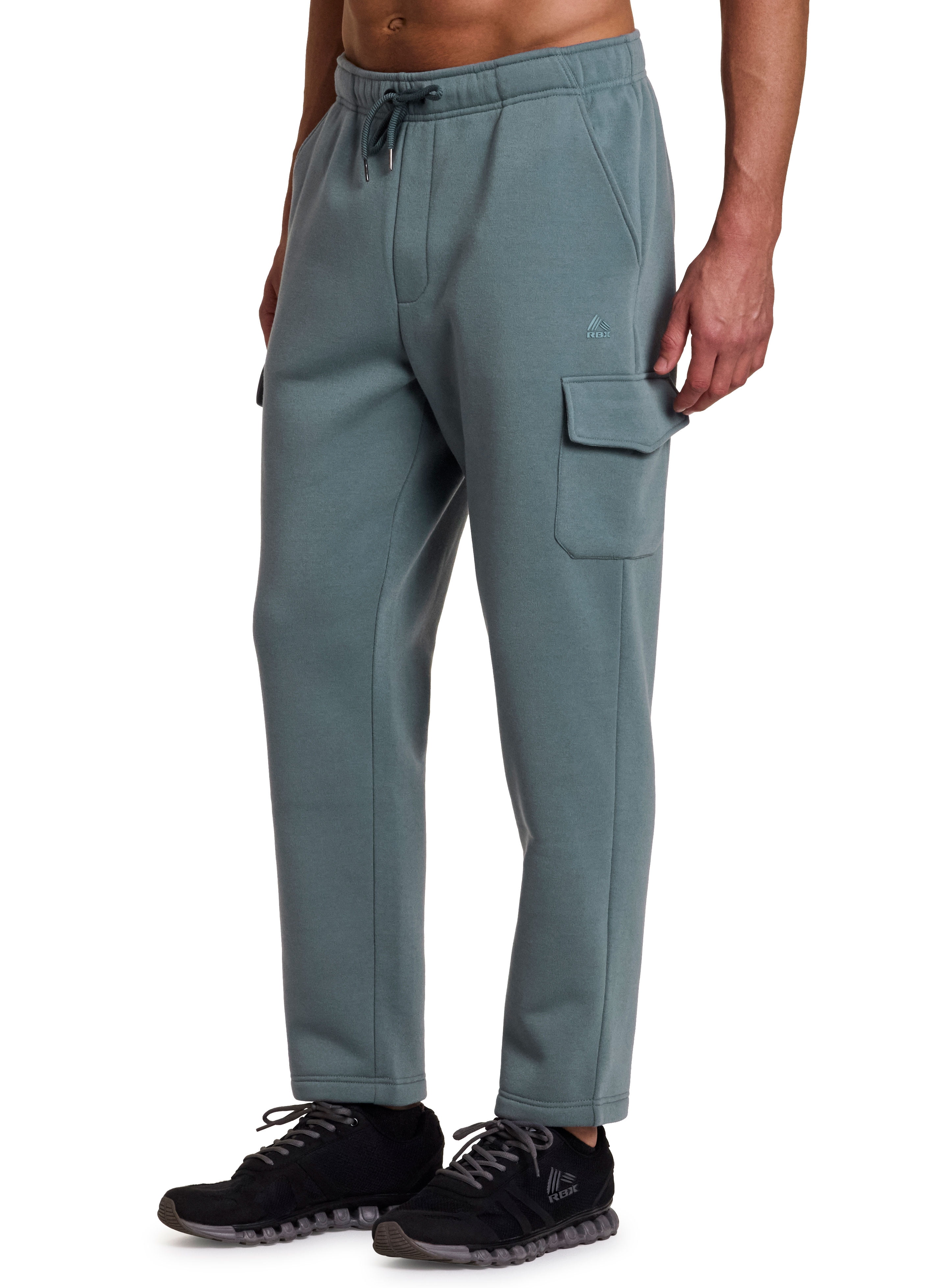 RBX Active Men's Fleece Cargo Pants - Walmart.com