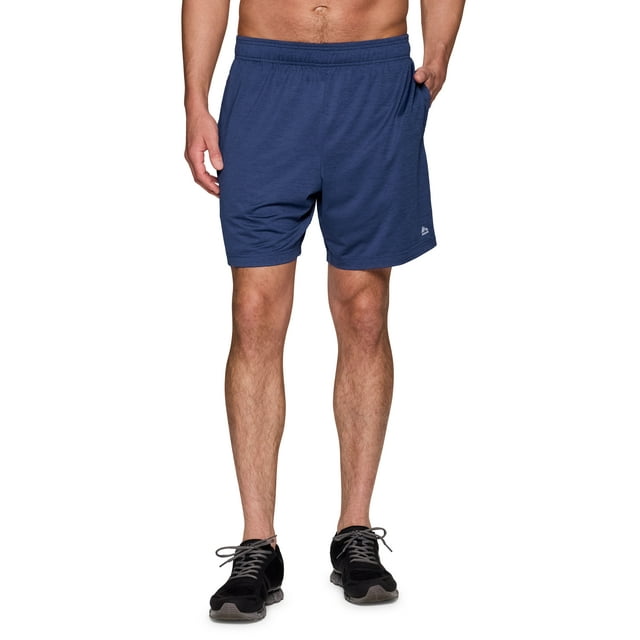 RBX Active Men's Stretch Jersey Gym Shorts with Pockets - Walmart.com