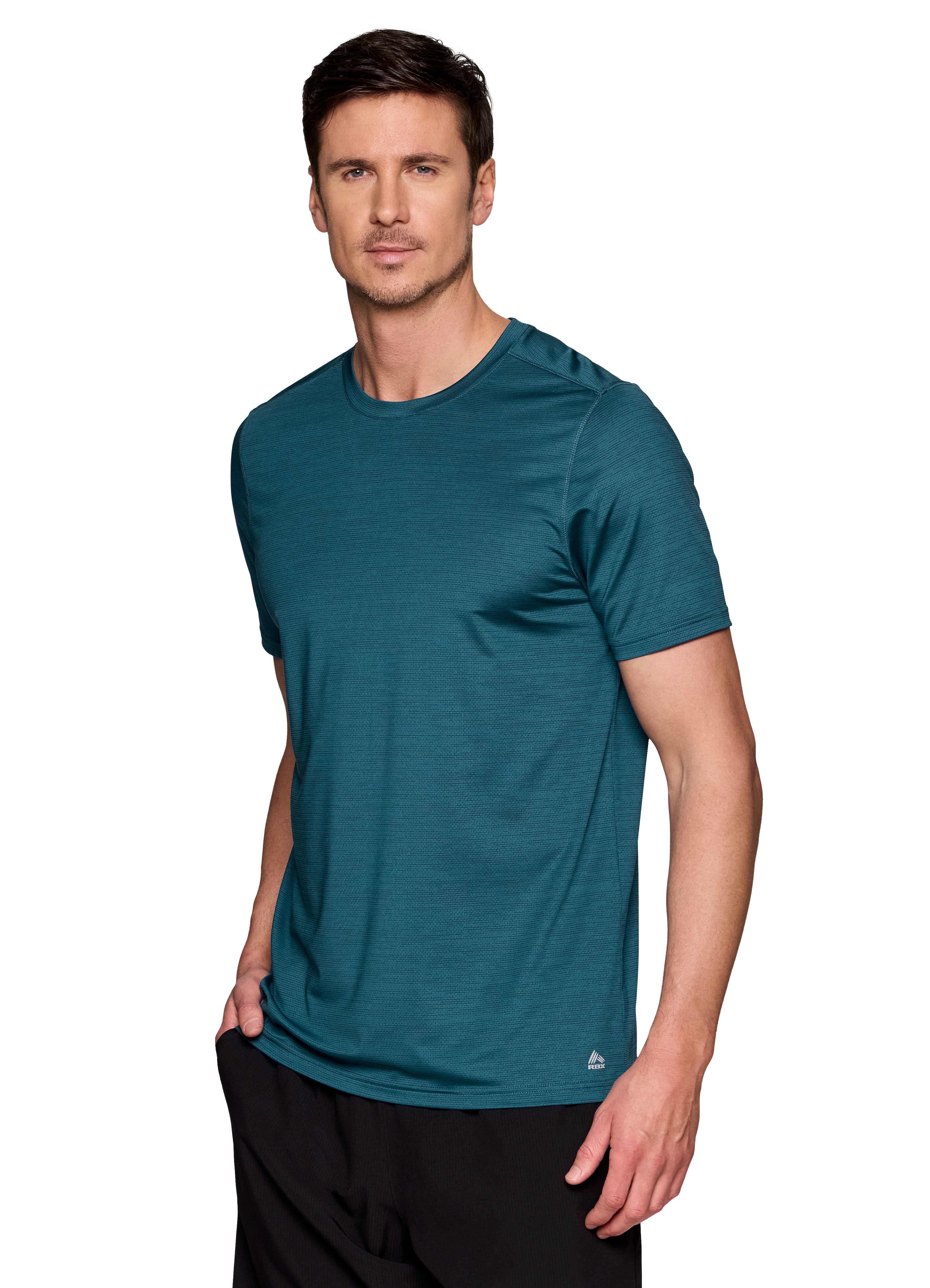 RBX Active Men's Stretch Jersey Mesh Quick Dry T-Shirt - Walmart.com