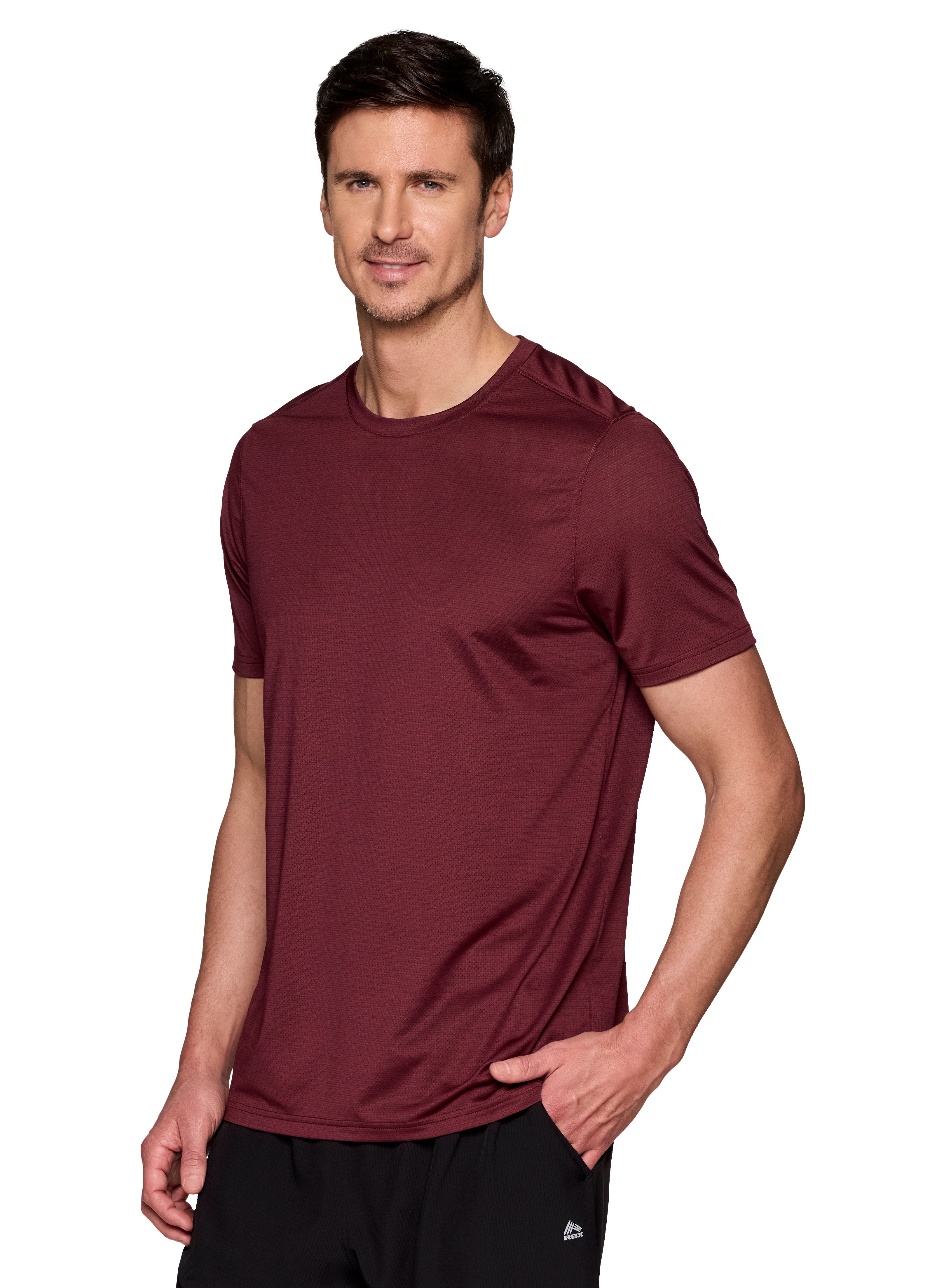 RBX Active Men's Stretch Jersey Mesh Quick Dry T-Shirt - Walmart.com