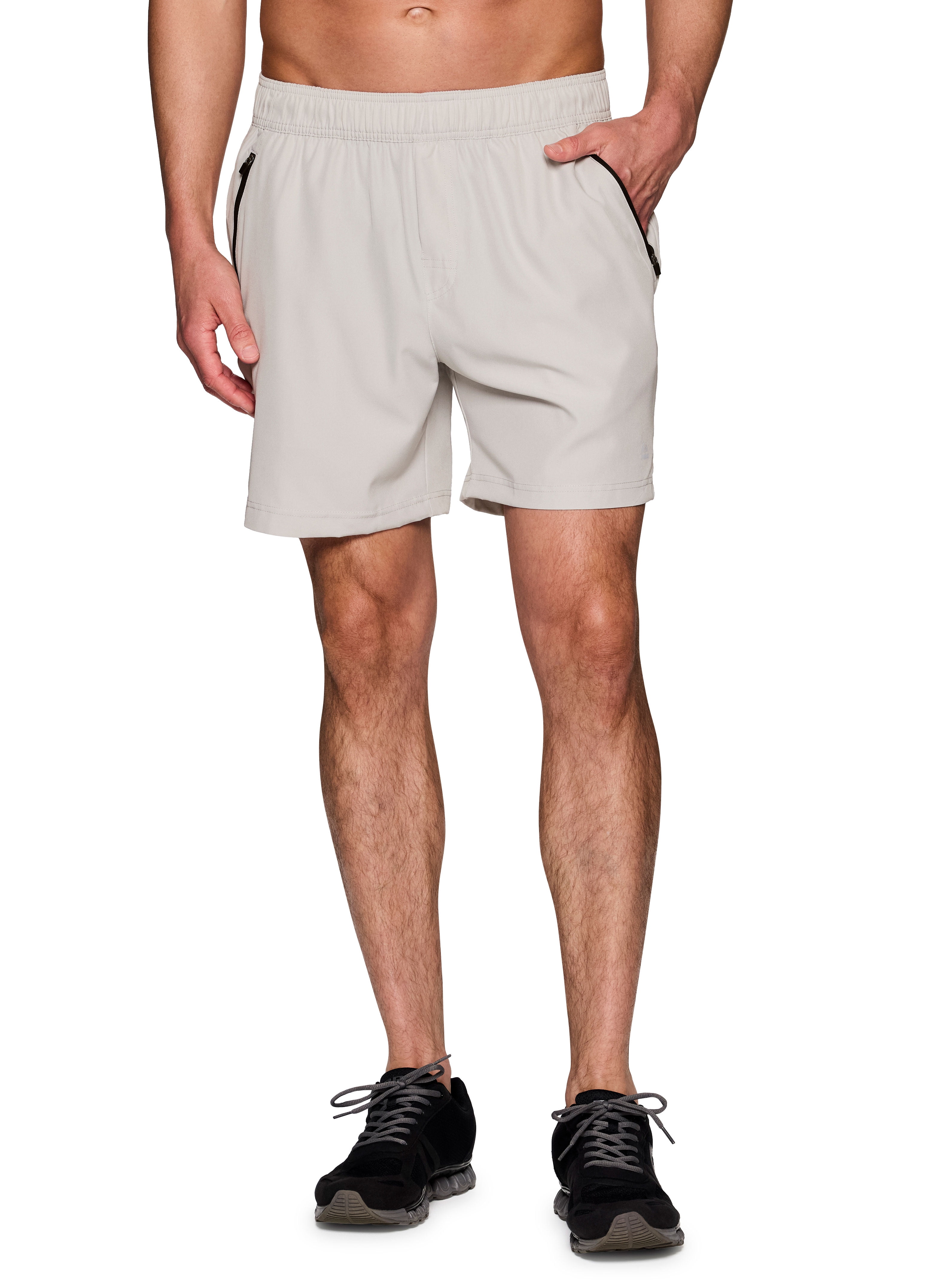 RBX Active Men's Woven Workout Shorts with Reflective Strips - Walmart.com