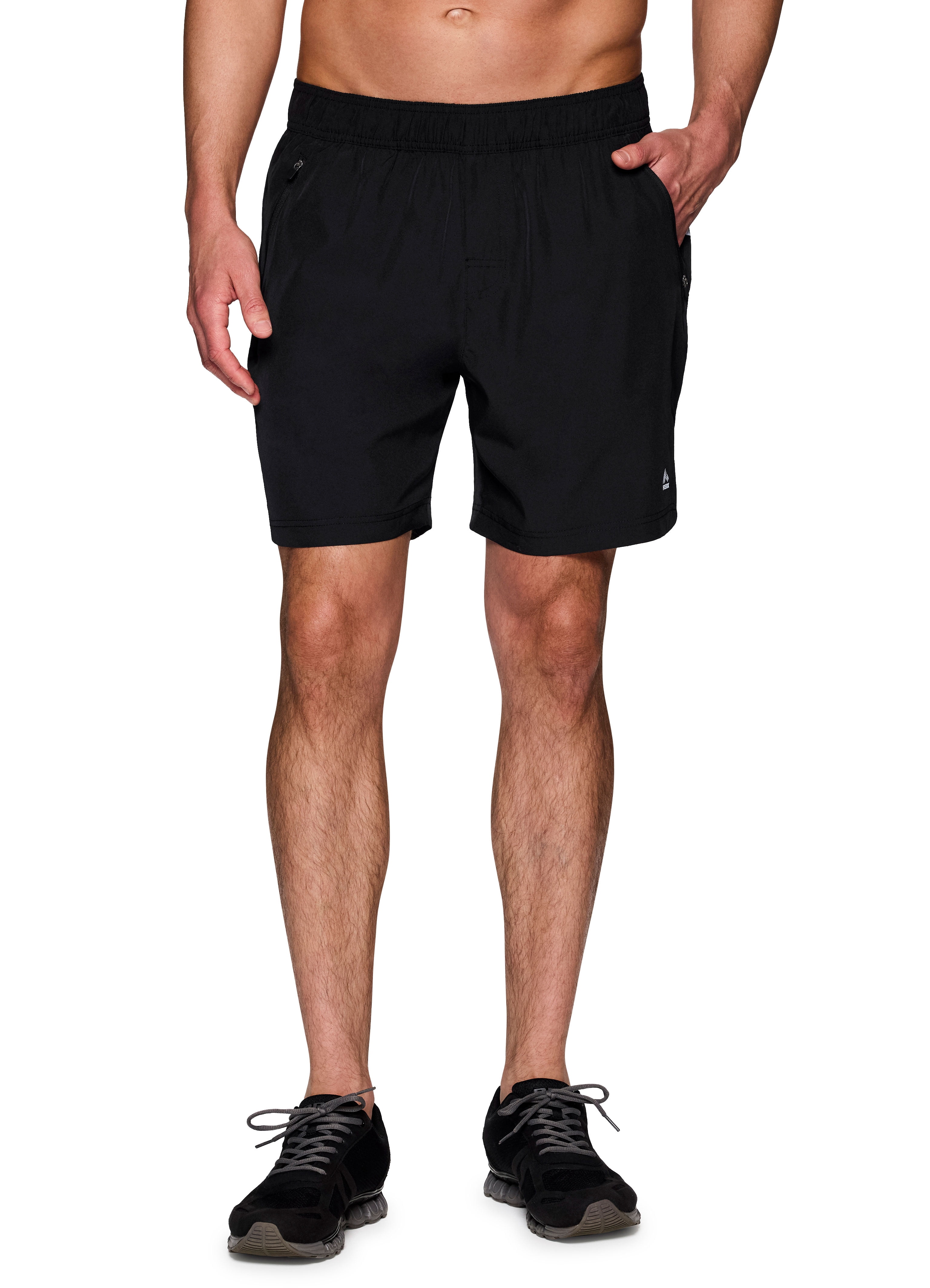 RBX Active Men's Woven Workout Shorts with Reflective Strips - Walmart.com