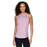 RBX Active Women's Buttery Soft Mesh Panel Yoga Running Tank Top ...