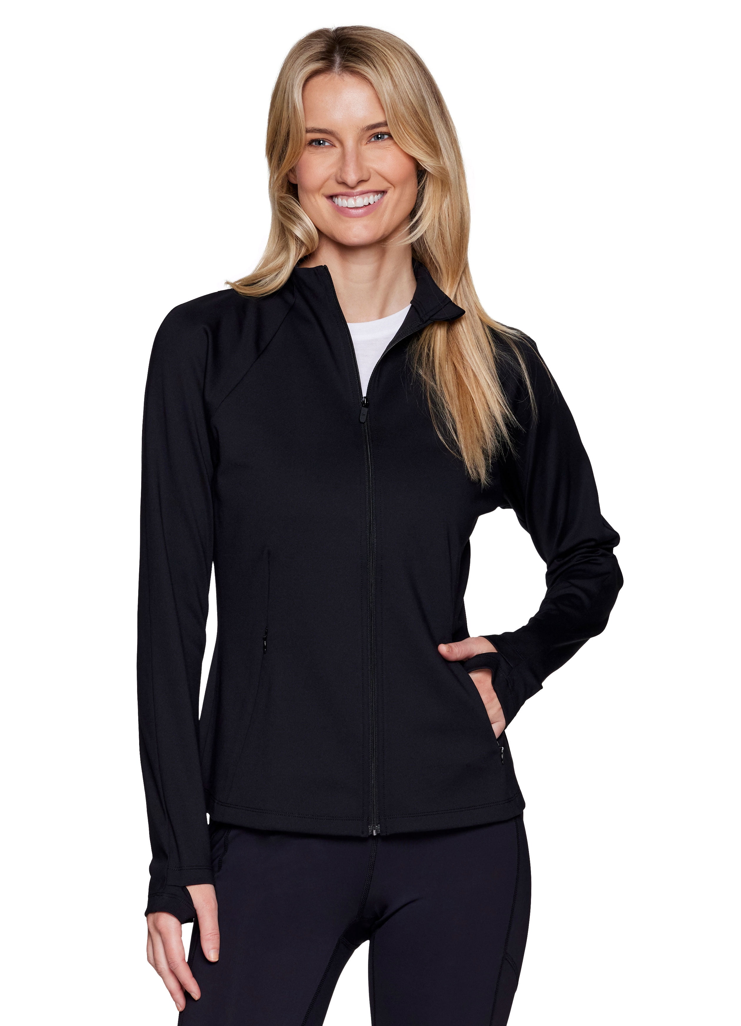 RBX Active Women's Lightweight Buttery Soft Running Jacket with Zipper ...