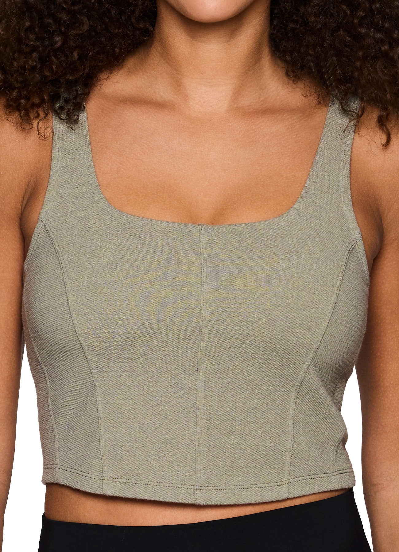 RBX Active Women's Lightweight Stretch Knit Cropped Sports Bra Tank ...