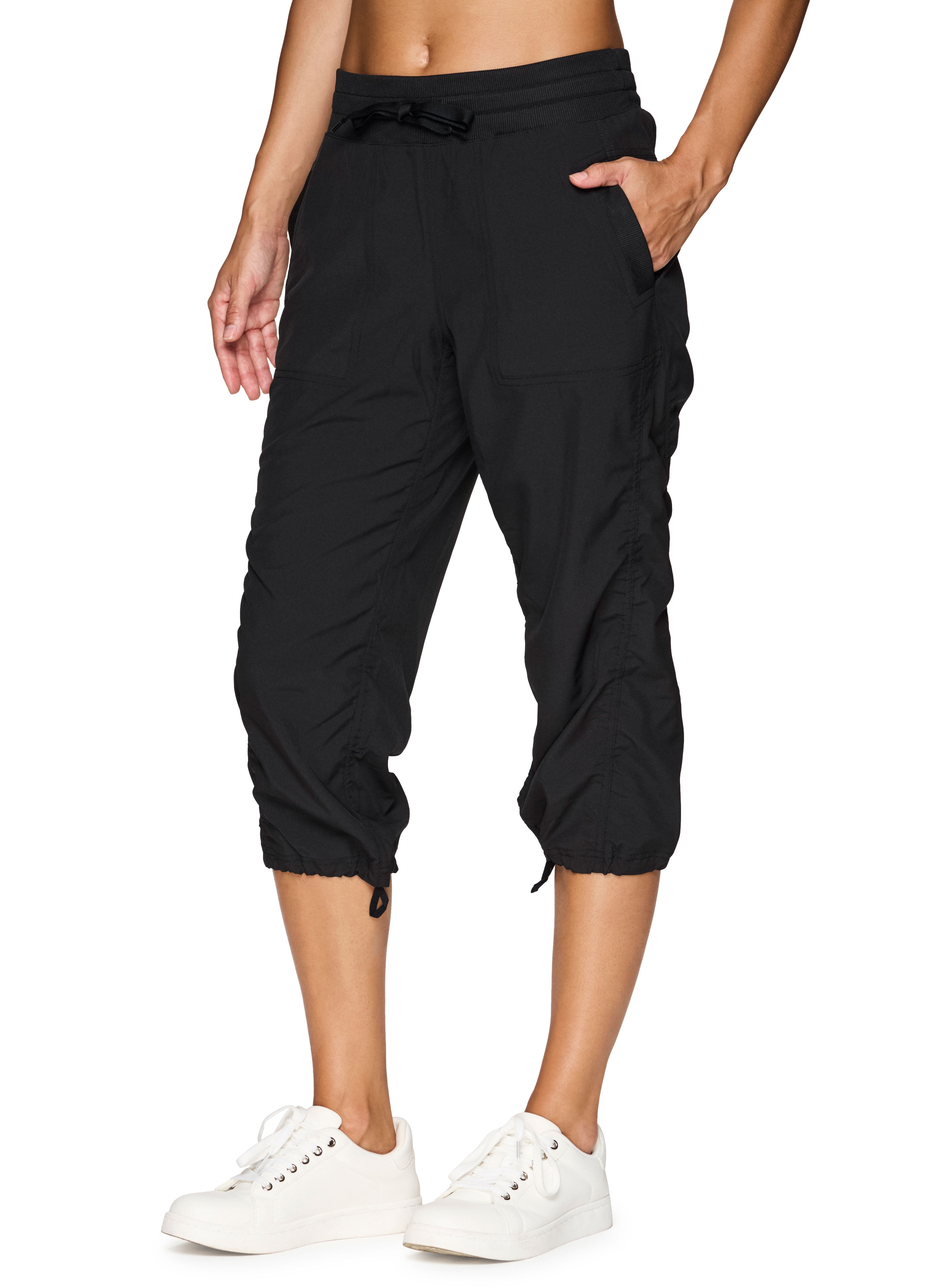 RBX Active Women's Lightweight Woven Capri Pant With Pockets - Walmart.com
