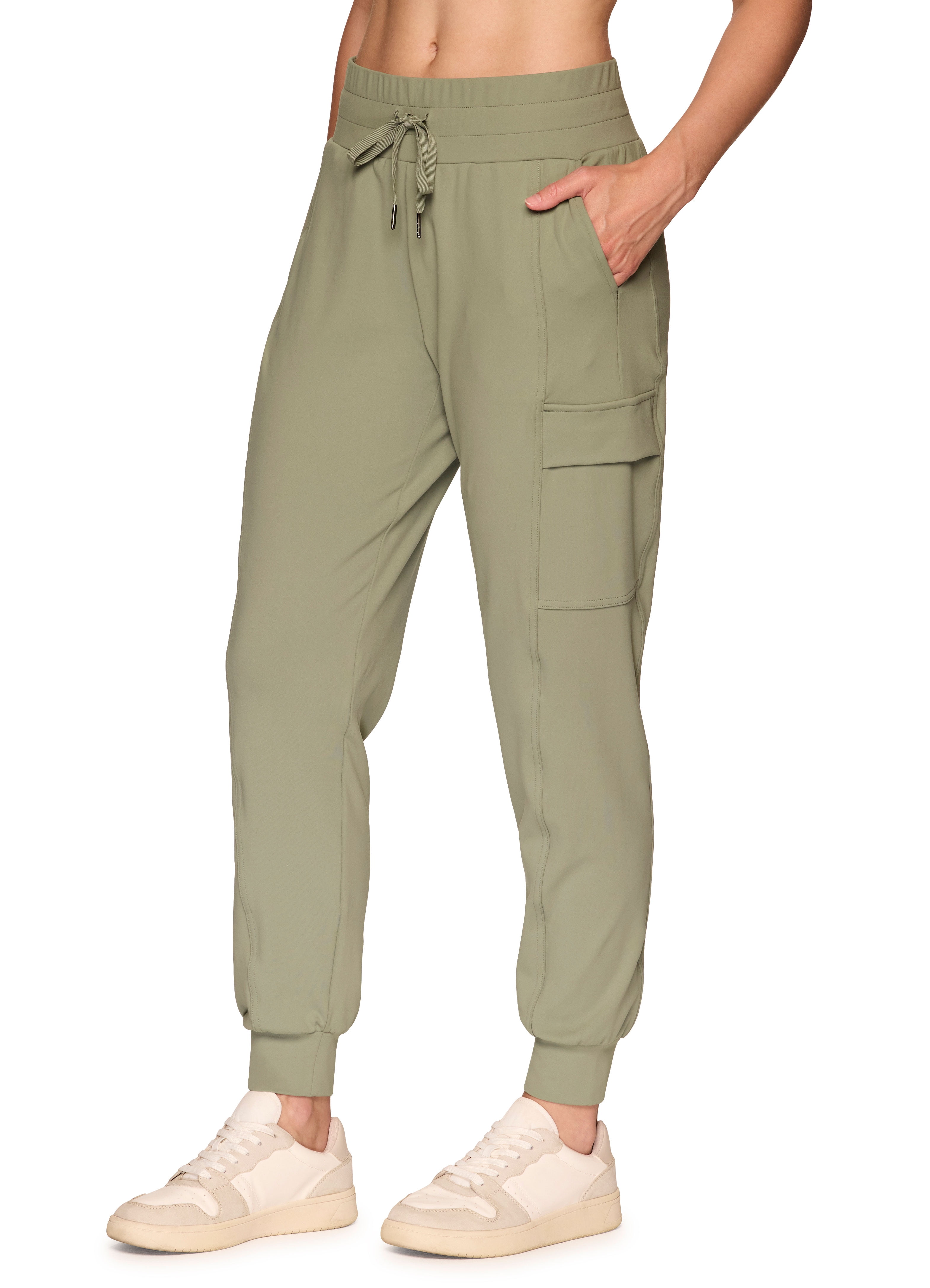 RBX Active Women's Silky Soft Stretch Cargo Jogger Pants - Walmart.com