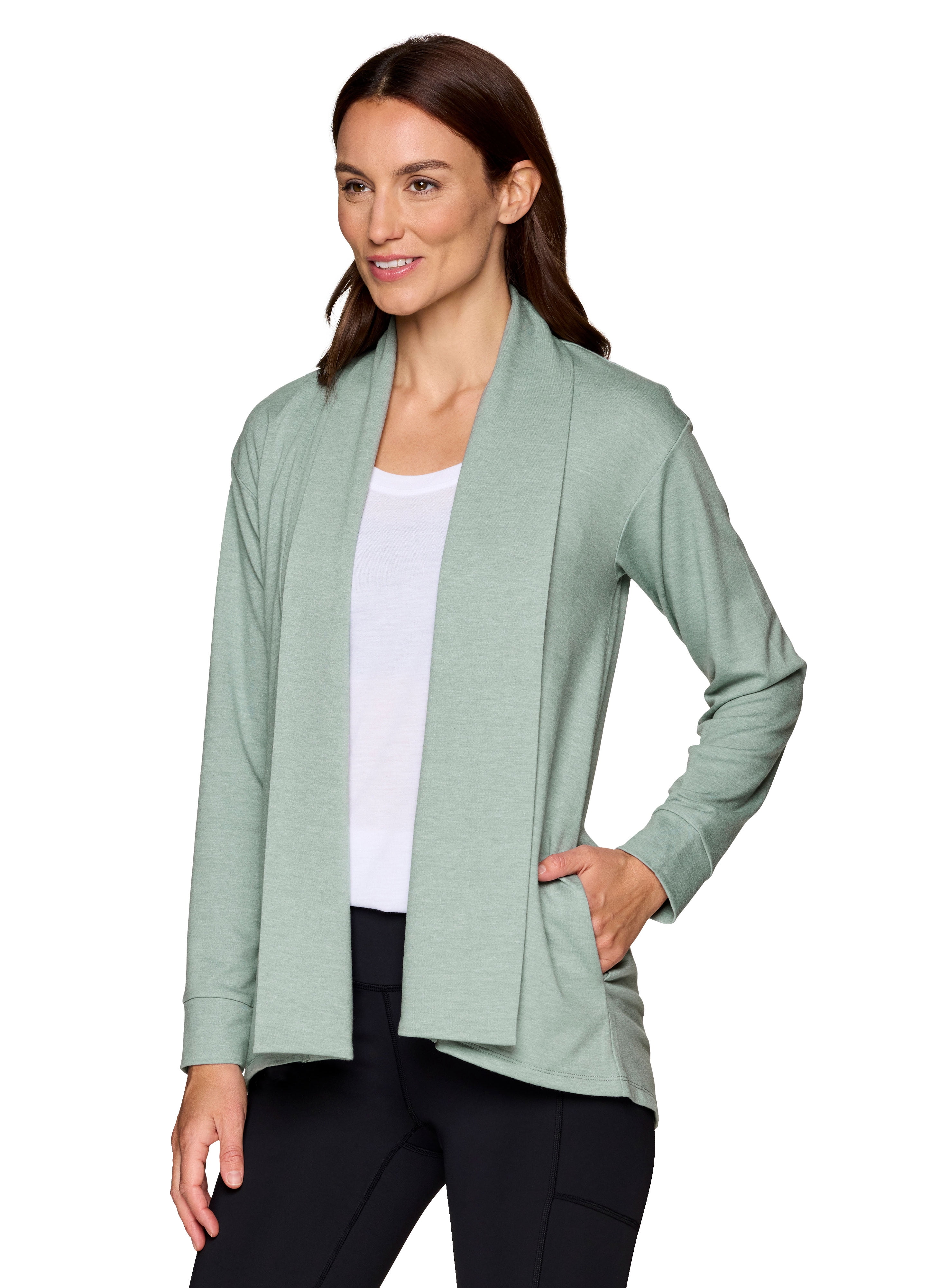 RBX Active Women's Ultra Soft Lightweight Open Cardigan - Walmart.com
