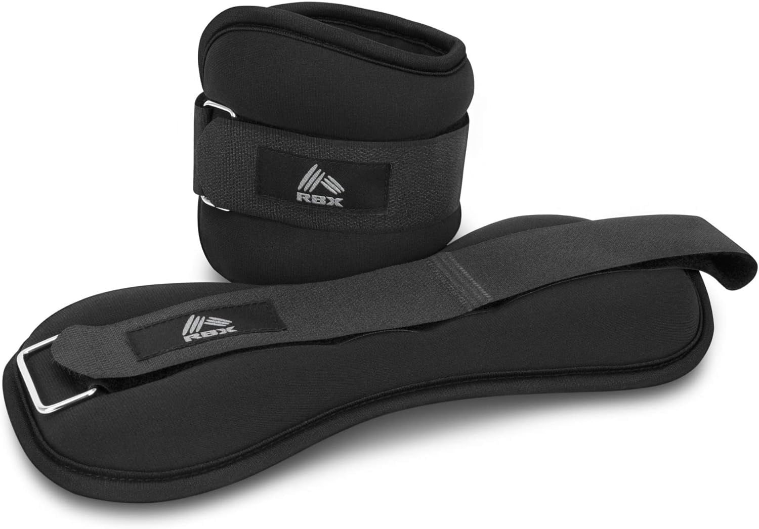 RBX Ankle & Wrist Weights for Women & Men, Velcro Straps, Soft Touch ...
