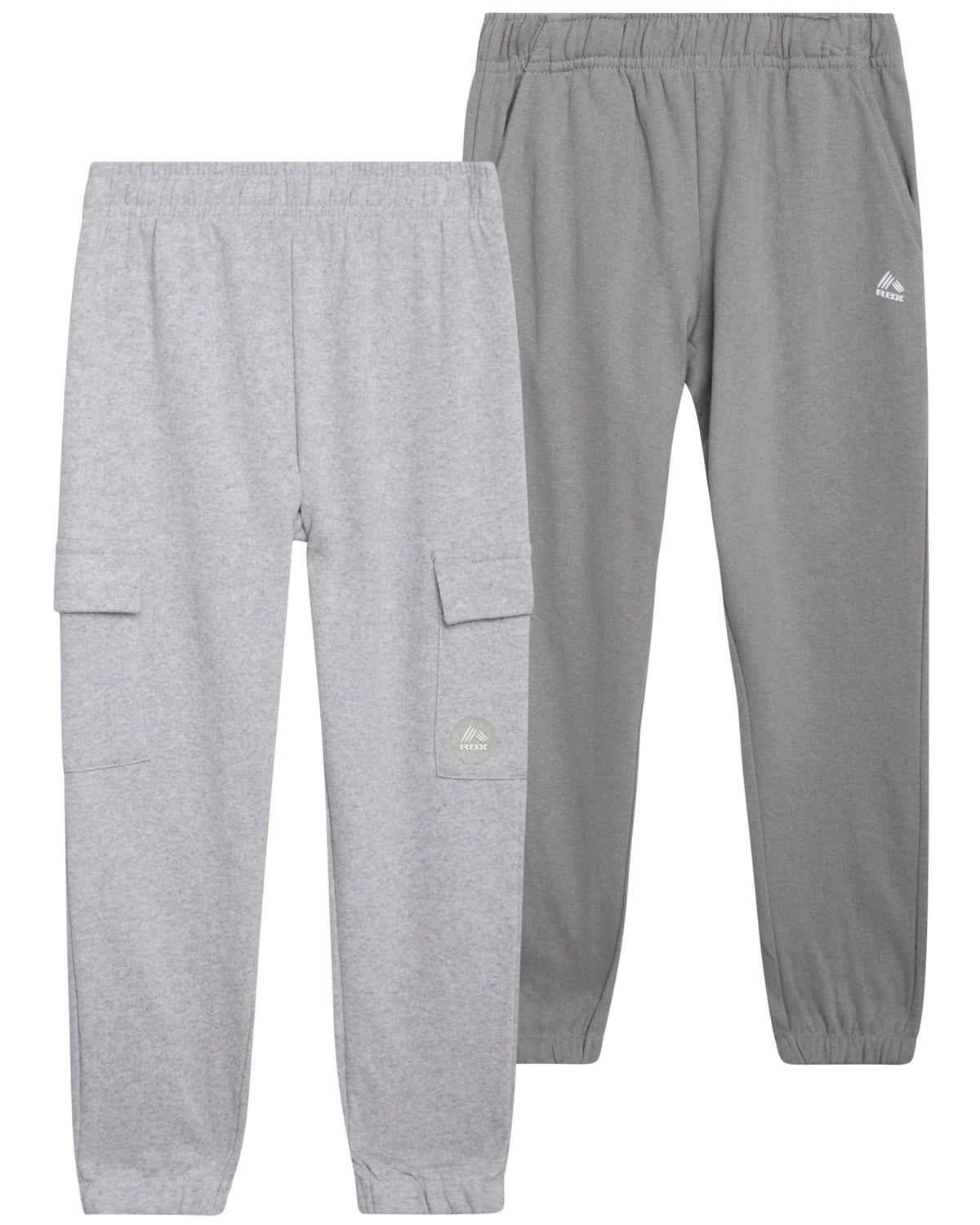 RBX Boys' Active Sweatpants - 2 Pack Performance Fleece Jogger Pants ...