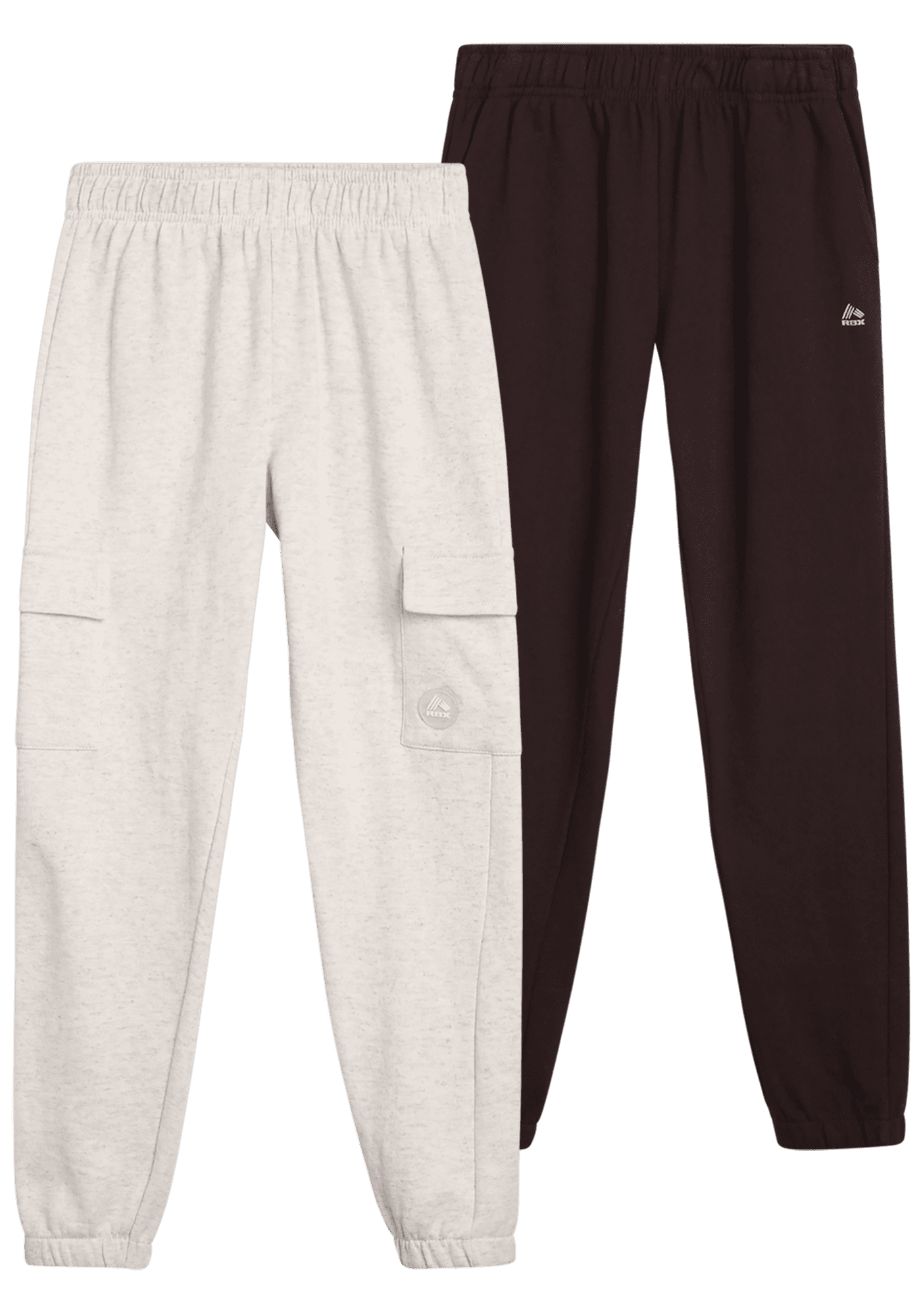 RBX Boys' Active Sweatpants - 2 Pack Performance Fleece Jogger Pants ...