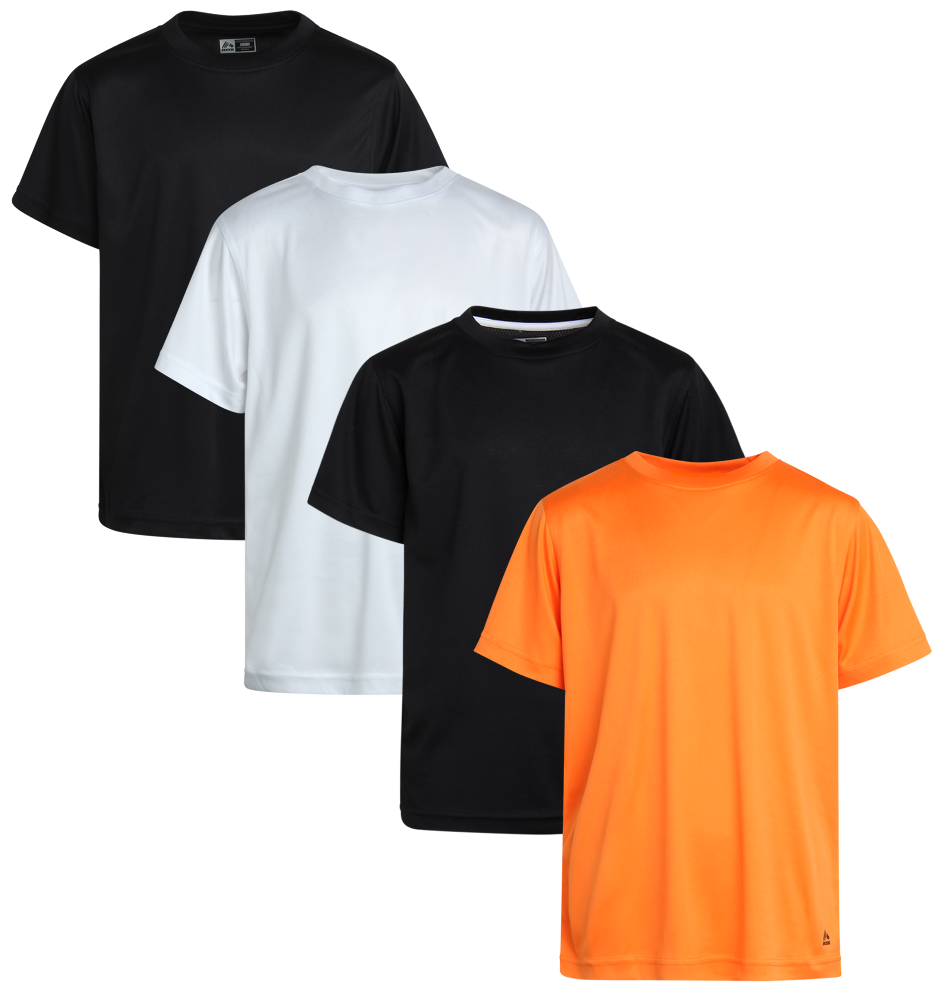 Hind Boys 4 Pack Active T Shirts Size 5-16 - Walmart.com