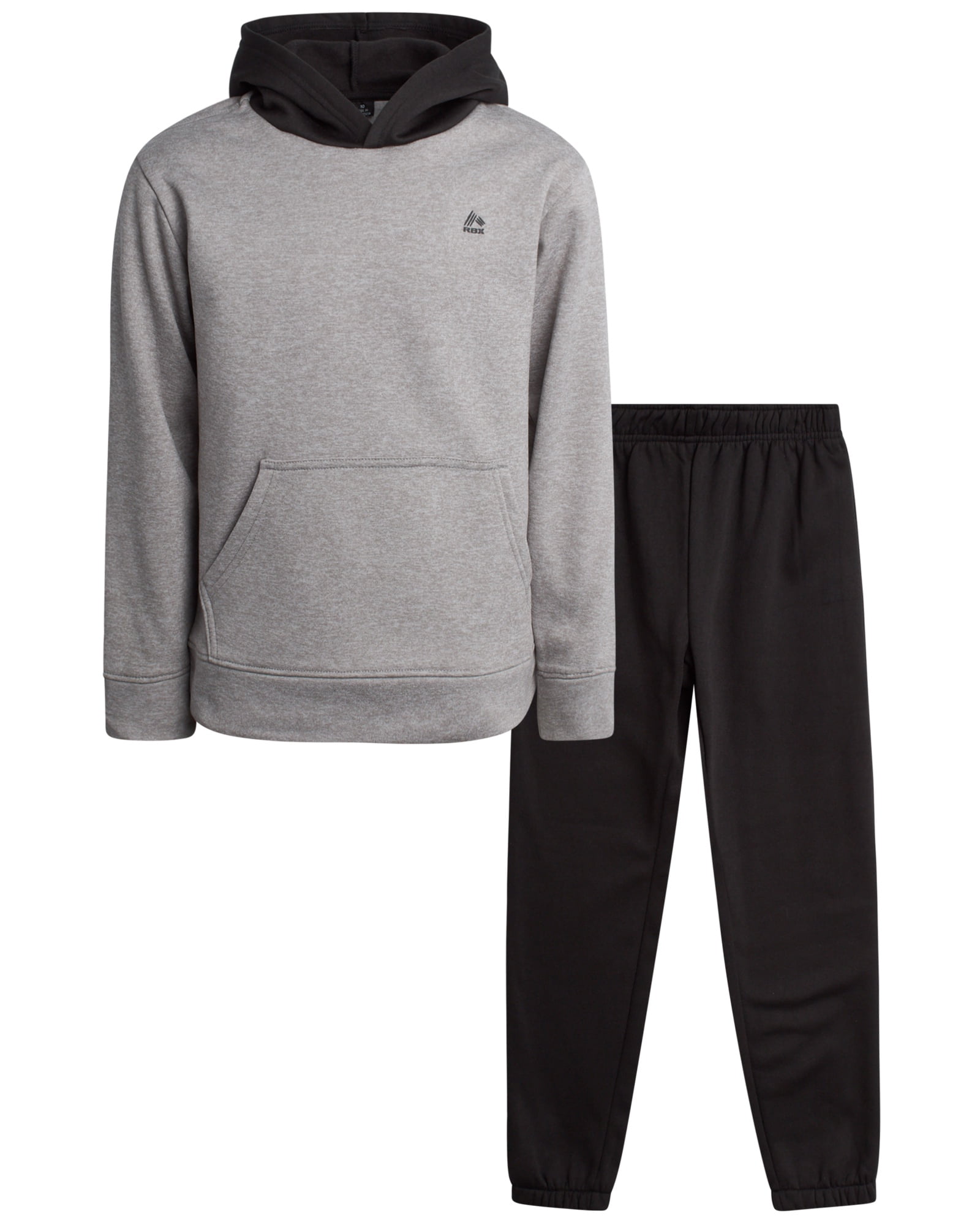 RBX Boys' Activewear Set - 2 Piece Fleece Pullover Hoodie and Jogger ...