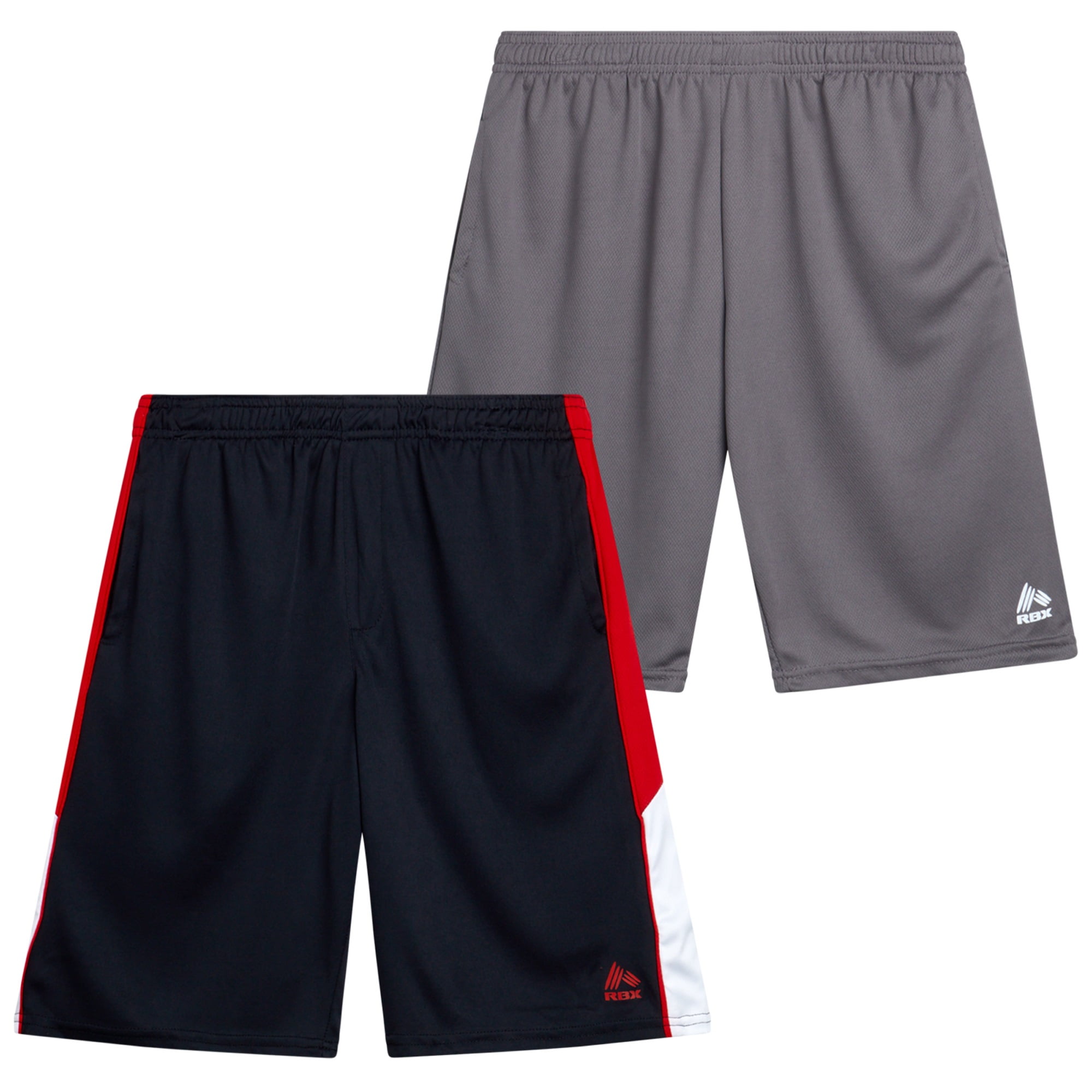 RBX Boys' Multipack Active Wear - 2 Pack Lightweight Athletic ...