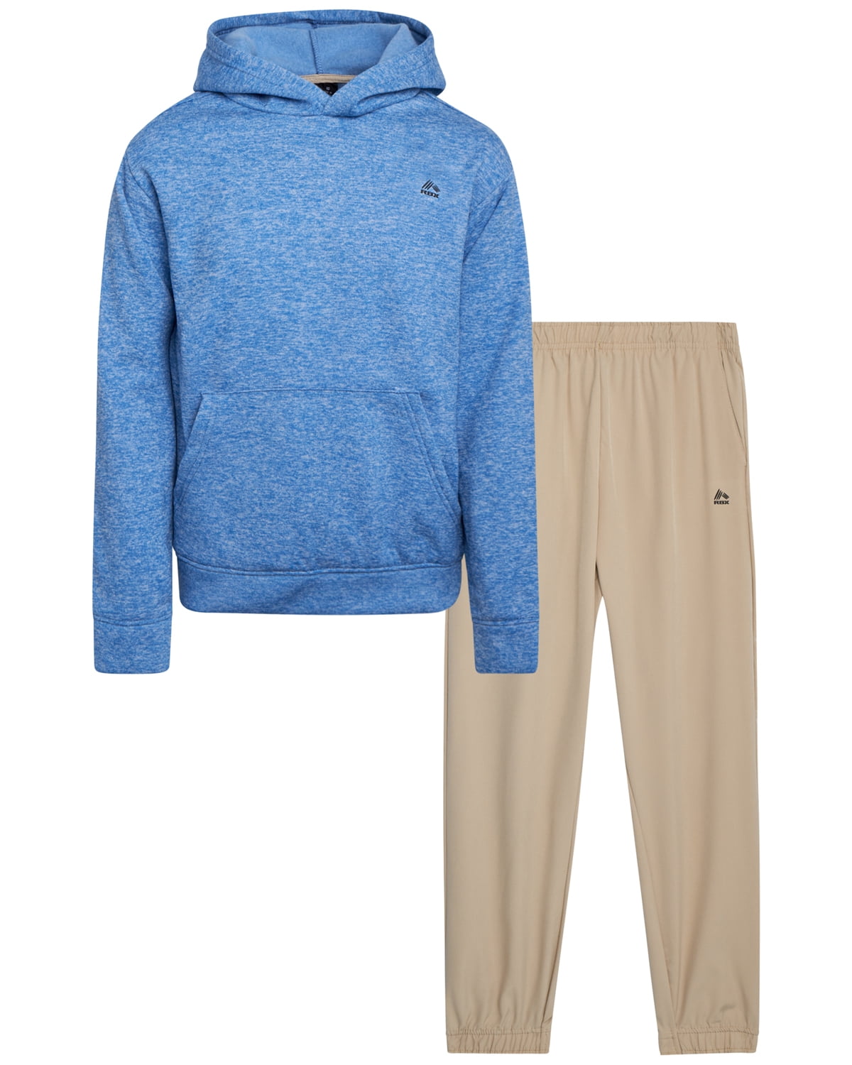 RBX Boys' Pants Set - 2 Piece Fleece Hoodie Sweatshirt and Hybrid Tech ...
