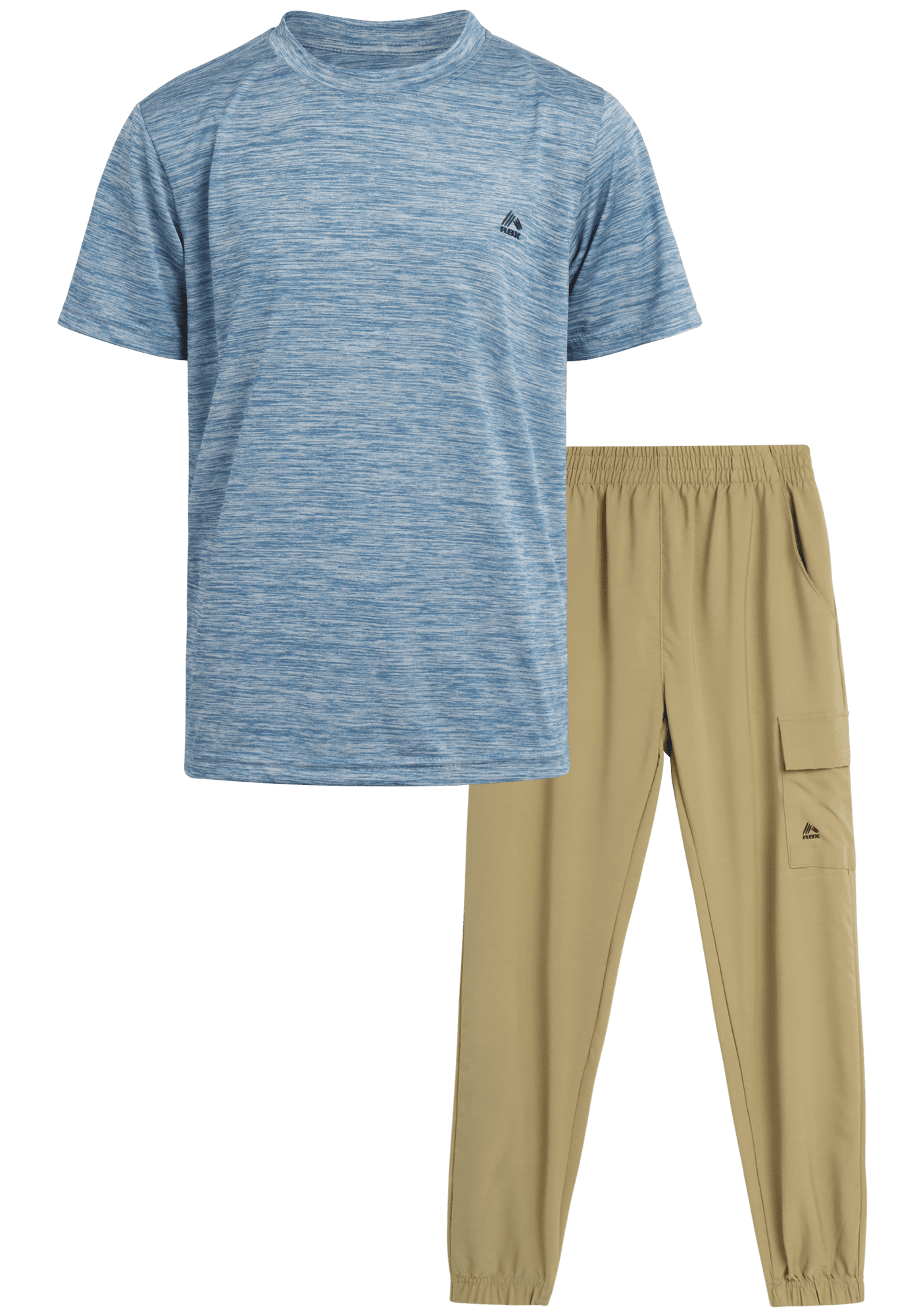 RBX Boys' Pants Set - 2 Piece T-Shirt and Cargo Jogger Pants - Casual ...
