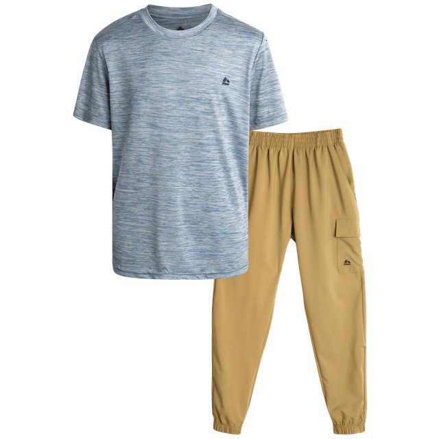 RBX Boys' Pants Set - 2 Piece T-Shirt and Cargo Jogger Pants - Casual ...